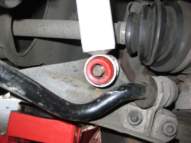 Lower strut bushing replacement: no fun. | SaabCentral Forums